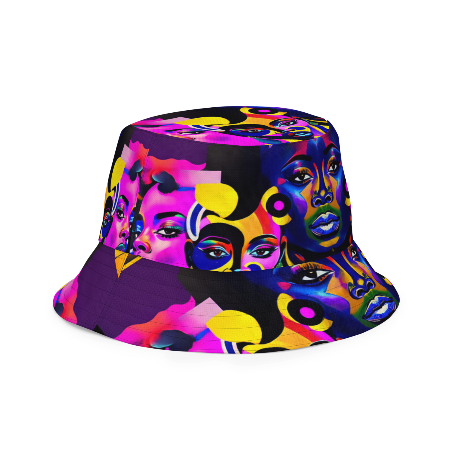 QUEEN OF QUEEN by Sigi’Nommo – artwork Sigi’Nommo – Reversible bucket ...