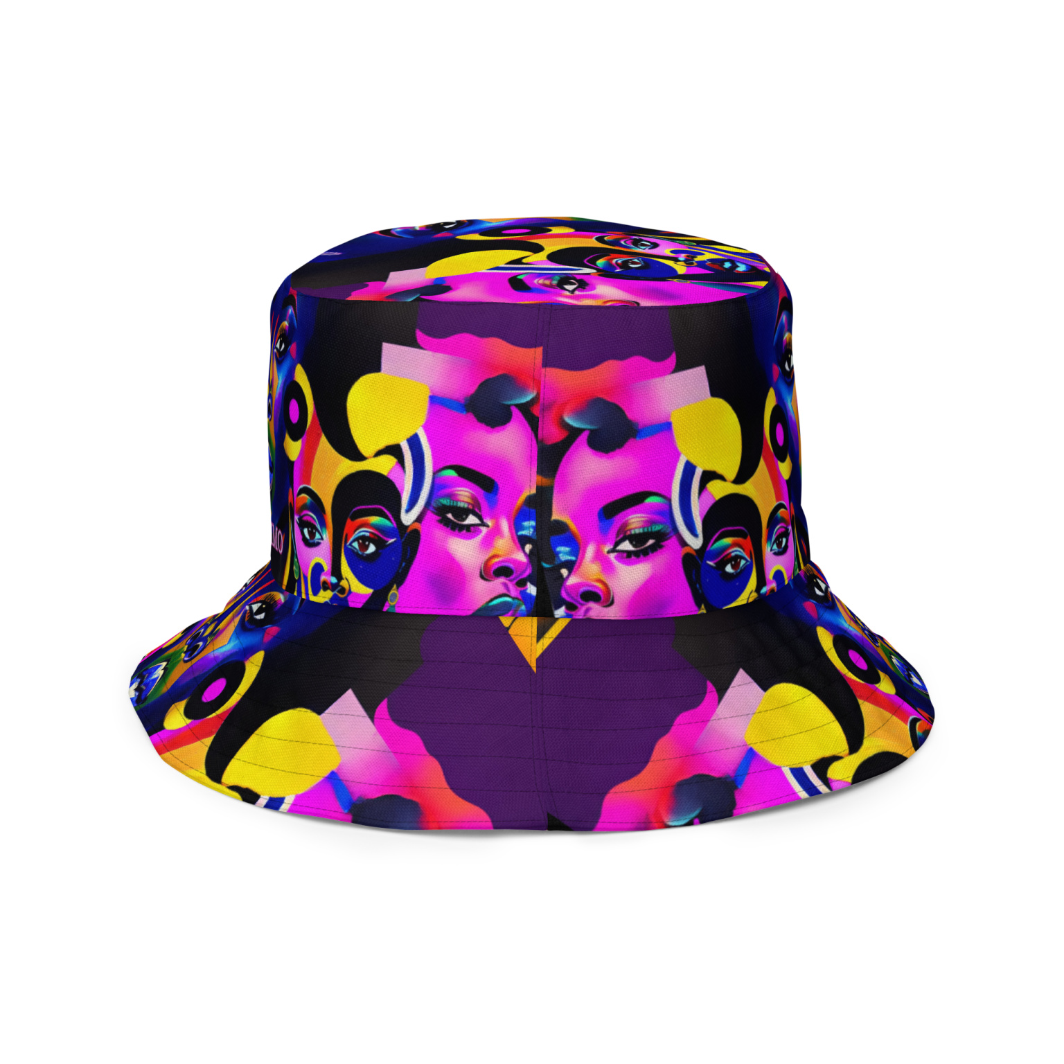 QUEEN OF QUEEN by Sigi’Nommo – artwork Sigi’Nommo – Reversible bucket ...
