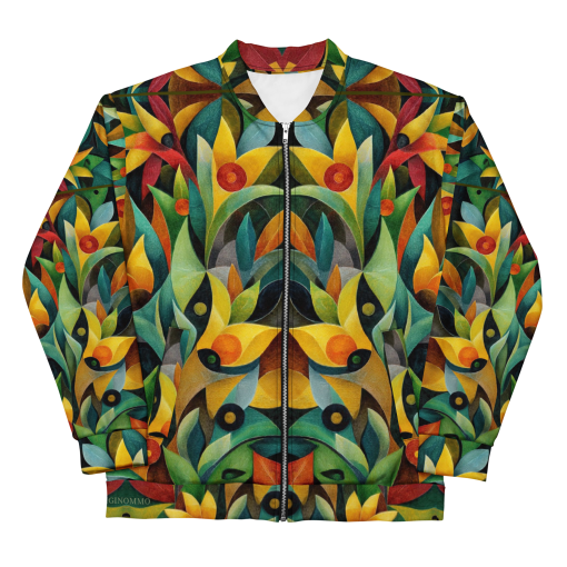 BOTANICAL GARDEN by Sigi’Nommo – artwork Sigi’Nommo – Unisex Bomber ...